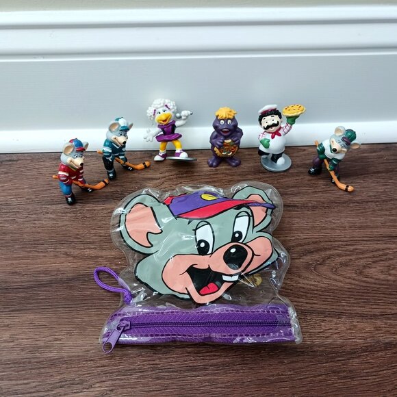 Toys | Vtg Chuck E Cheese Cec Mr Munch Chef Pasqually Helen Henny ...